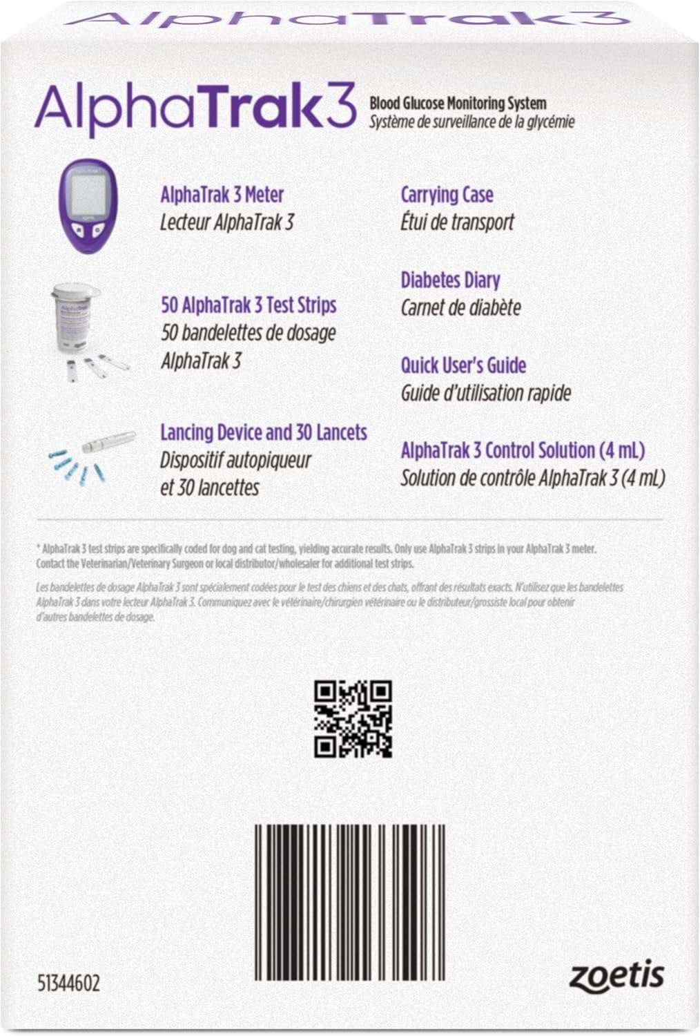 Kit Glucómetro Veterinario AlphaTrak 3 (Perros, Gatos y Caballos) con ...